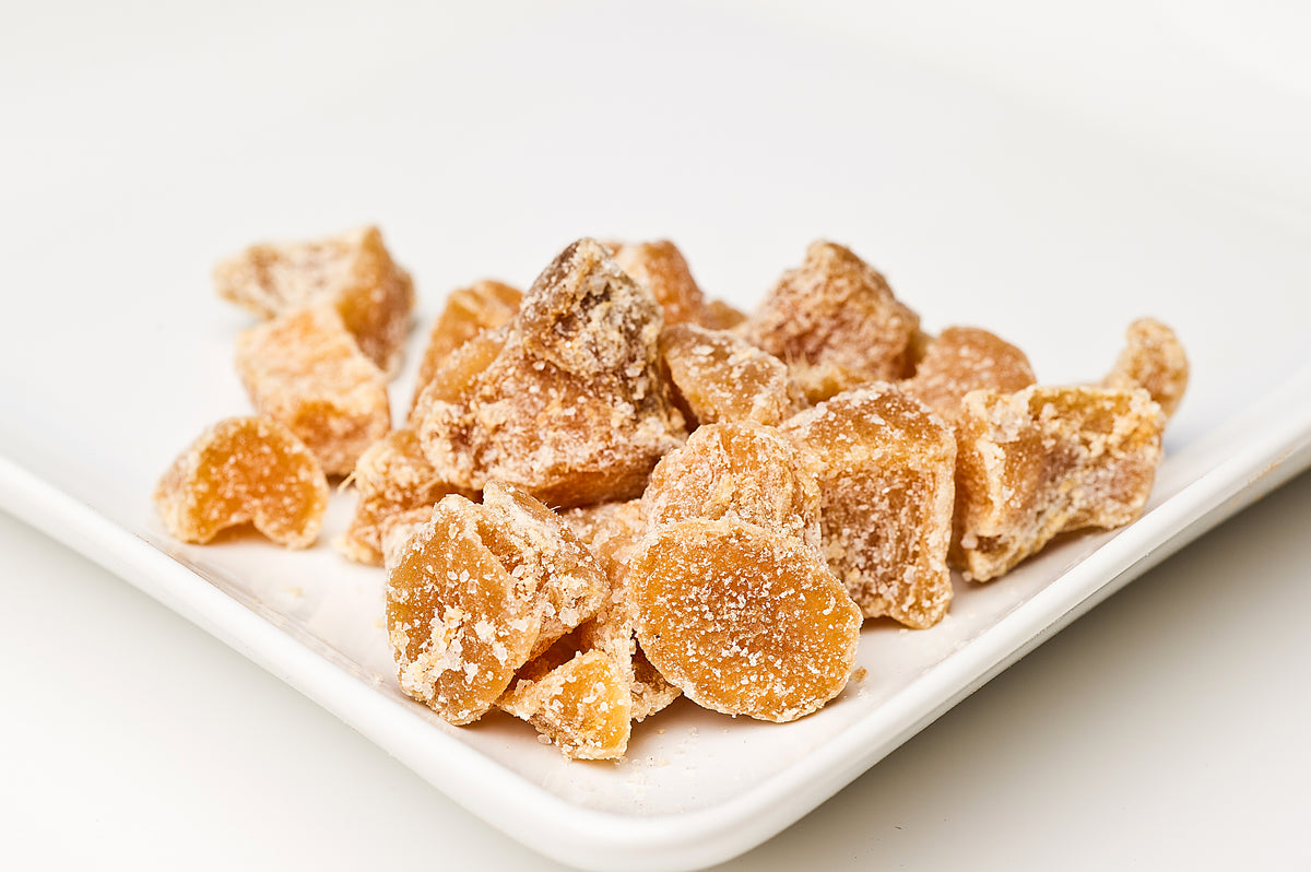 Ginger Root, crystallized – Aunt Jenn's Tea & Spice Shop